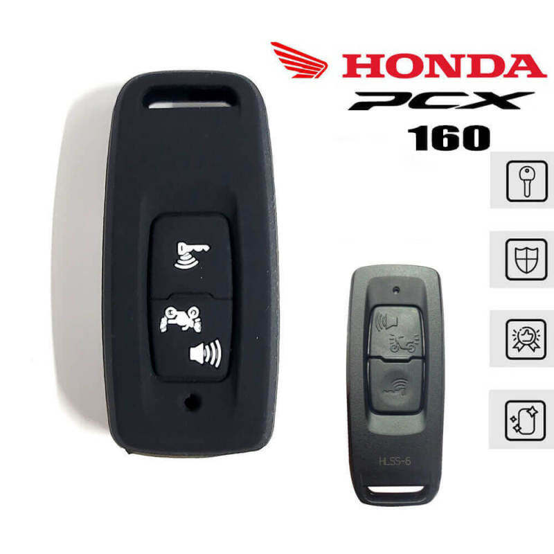 เคสกุญแจซิลิโคน2ปุ่มสำหรับ Honda Pcx - 160 Pcx160 | Lazada.co.th