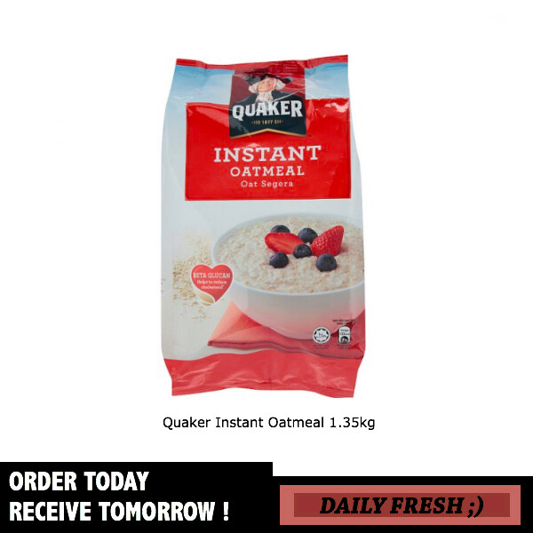 Quaker Instant Oatmeal Red 1.35kg Pack | Lazada