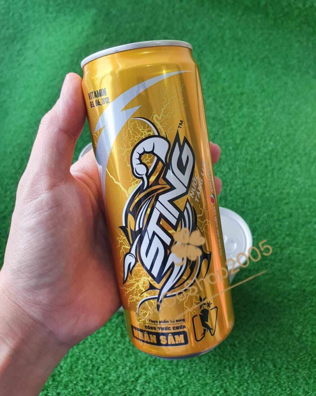 【Vietnam】1 Can Sting Ginseng Energy Drink (320 ml) - Nuoc Tang Luc Nhan ...