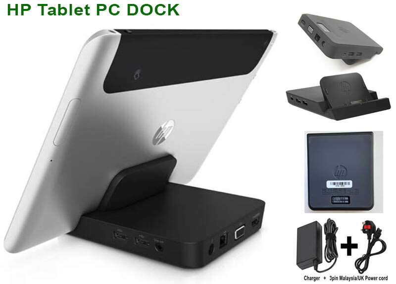 Original HP ElitePad 900 G1 1000 G2 Dock Docking Station HSTNN-C75X ...