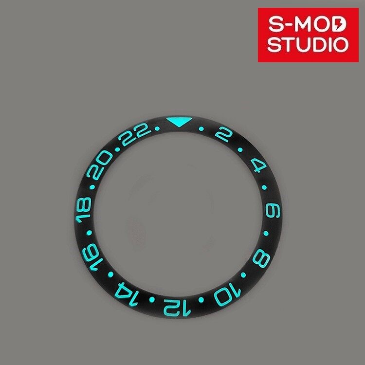 S-MOD SKX007 Seiko 5 SRPD Ceramic Bezel Insert GMT Black Seiko Mod | Lazada