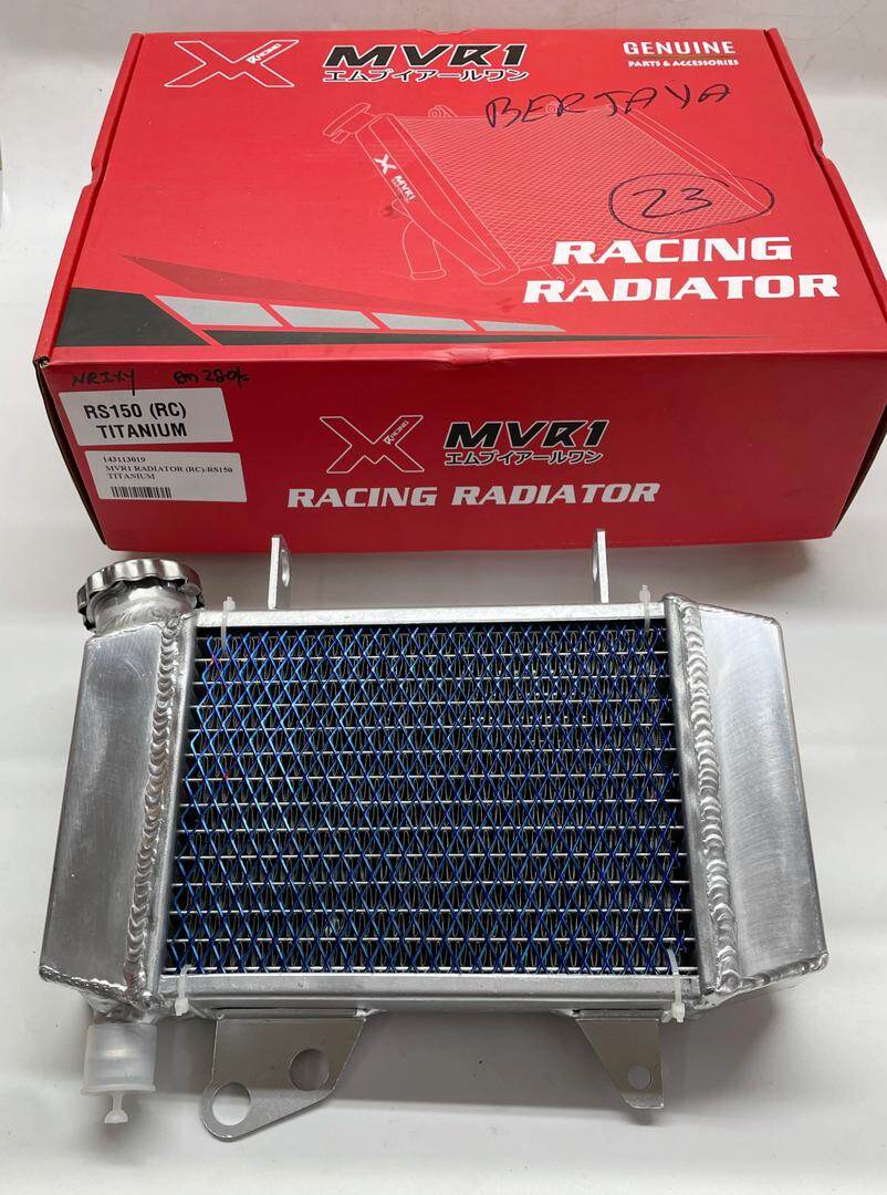 MVR1 Honda RS150 / RS 150 / RS150R (RC Style Titanium) Radiator Tangki ...