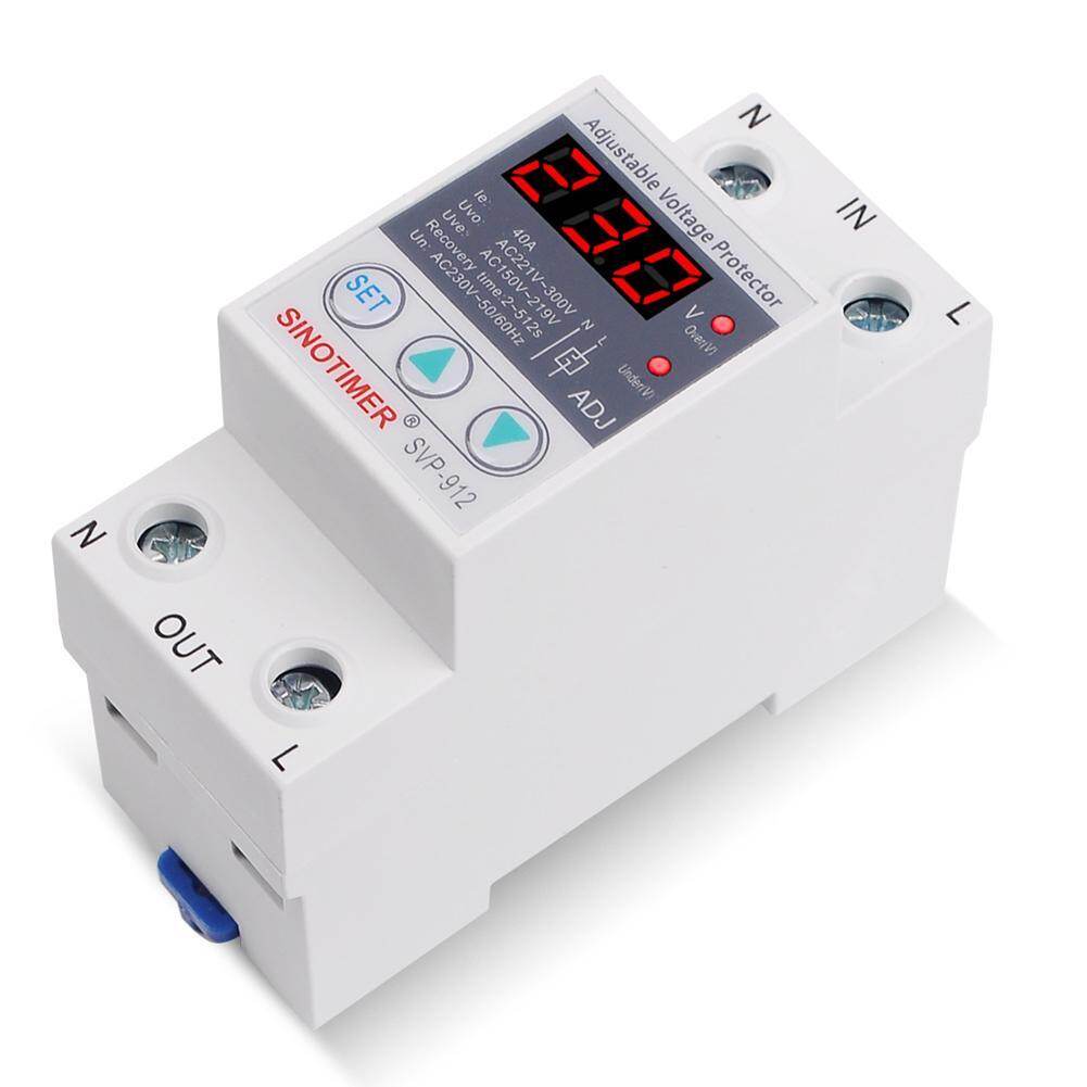 SVP-912 Overvoltage Undervoltage Protective Device Reset Protector ...