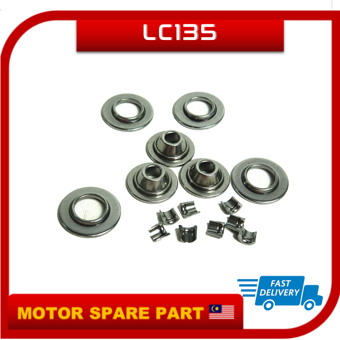 YAMAHA LC135 VALVE KEY & RETAINER SET ASSY BUSH WASHER LC-135 LC 135 ...