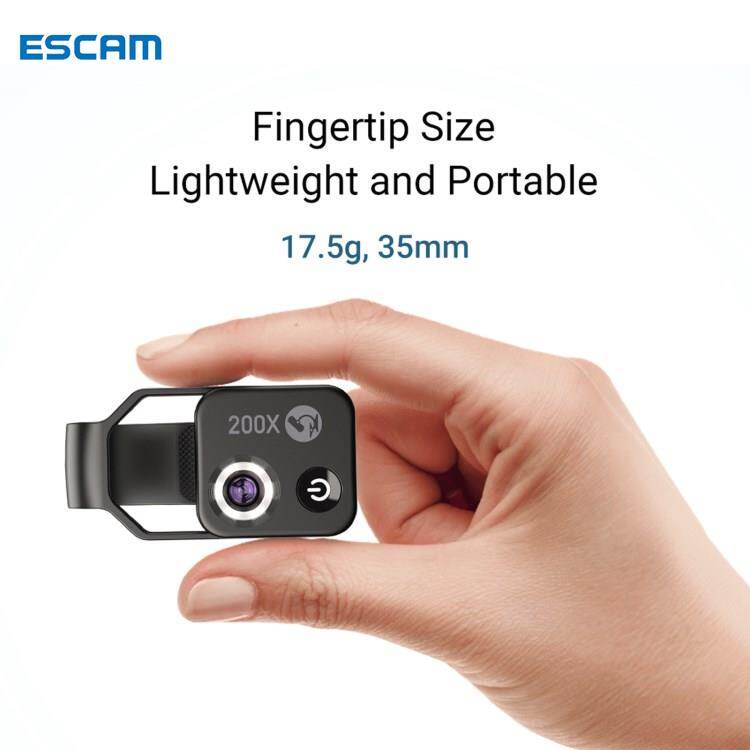 ESCAM APEXEL Len Macro Lens มือถือ กล้องจุลทรรศน์เลนส์มาโคร HD CPL APL ...