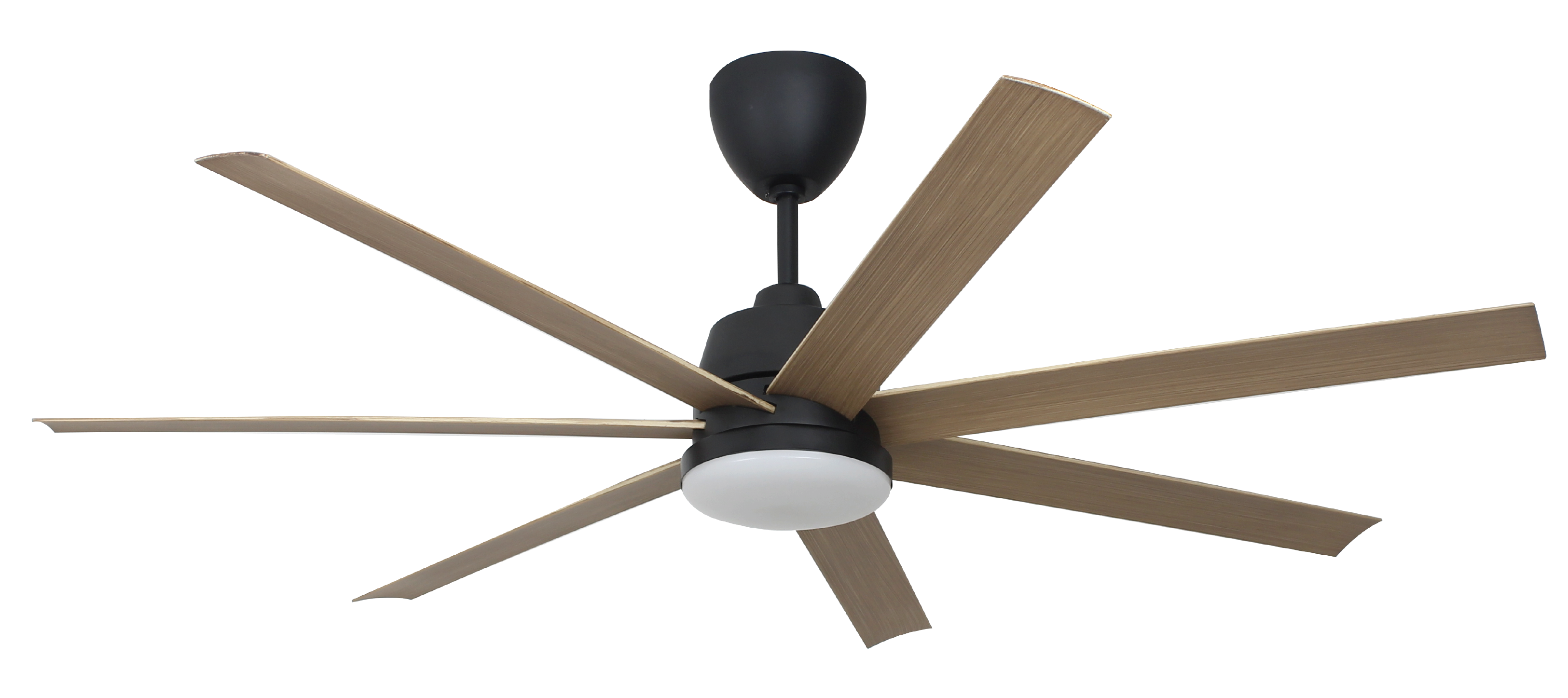 Rubine SETTE Series Remote Control DC Ceiling Fan / 56 Inch / 7 Blades ...