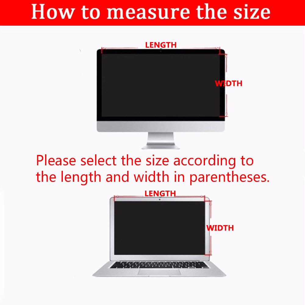 Aspect Ratio Computer Privacy Screen Filter for Widescreen Computer ...