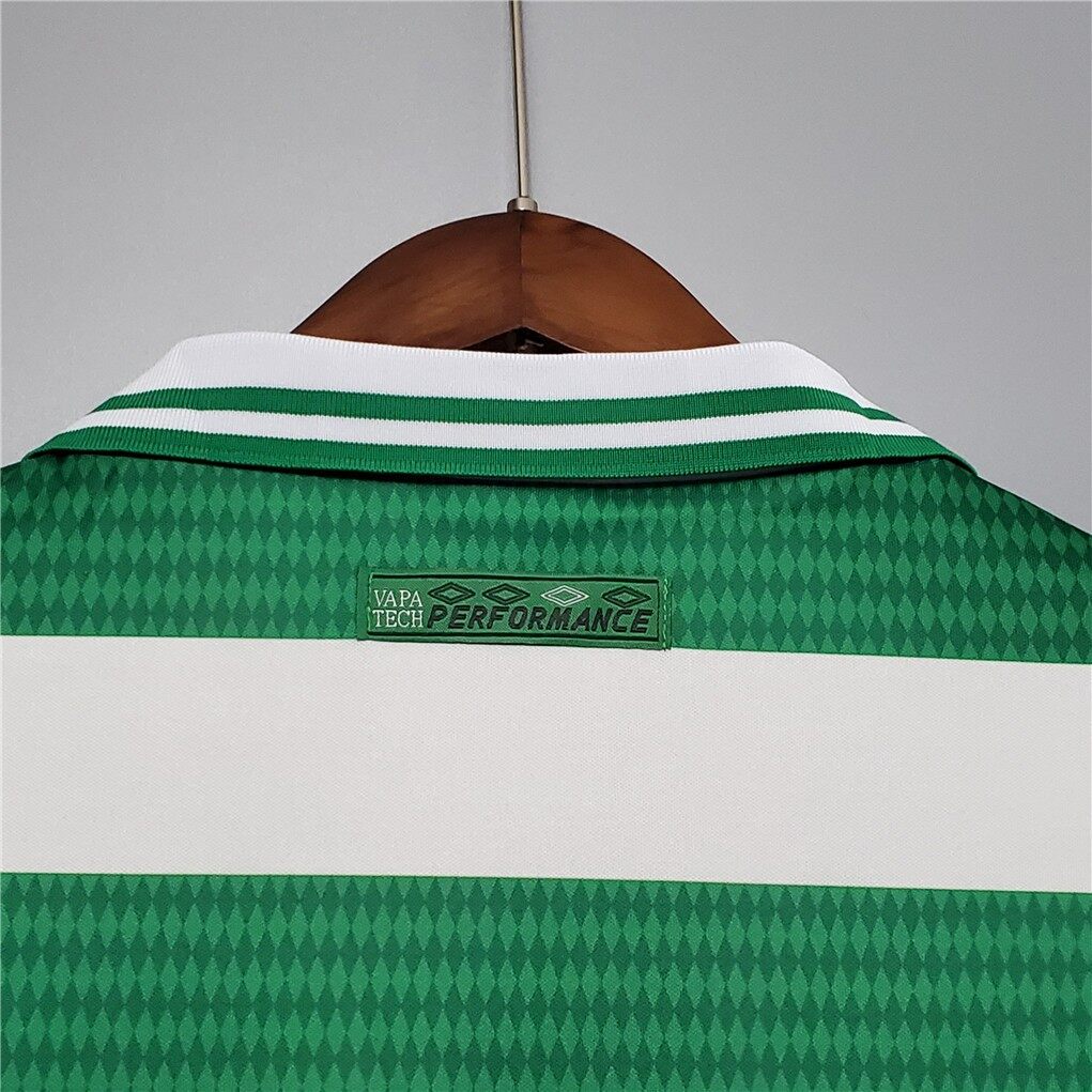 21-22 New Original 98-99 Celtic Home Retro Soccer Jersey Football ...