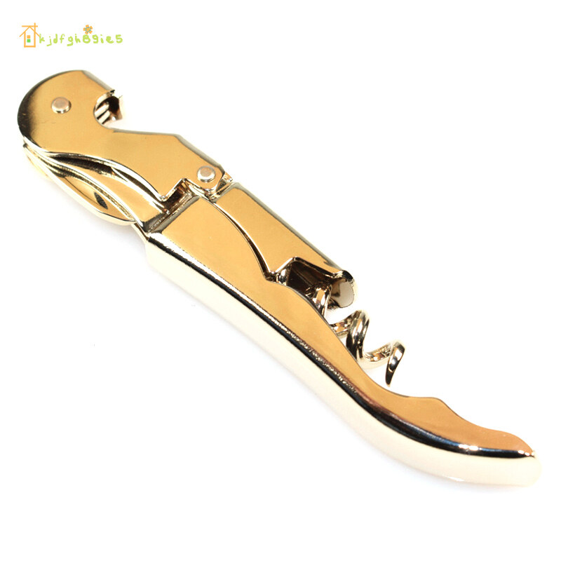 Kjdf ชุบทองเกลียวบานพับคู่บริกรไวน์ที่สำคัญที่เปิดพรรคที่เปิดขวด ...