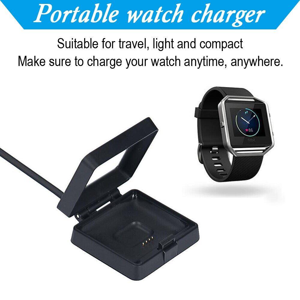 1m Magnetic Charging Cable Dock Small and Light for Fitbit Blaze Magic ...