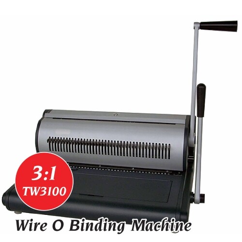 3:1 HIC Wire O Binding Machine TW3100 | HIC Heavy Duty Wire Bind ...