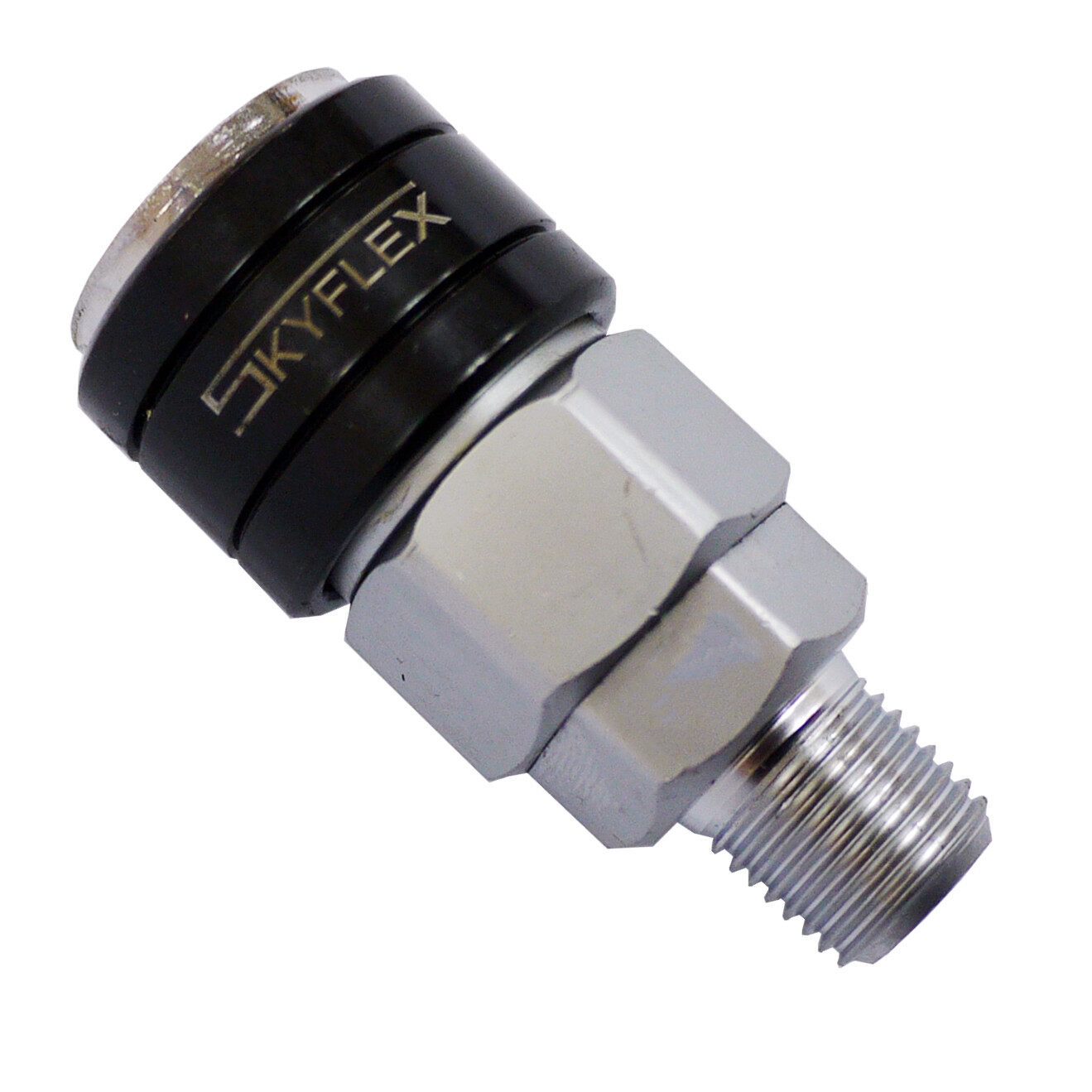 AIR COMPRESSOR COUPLER - 1/2'' SKYFLEX QUICK COUPLER FEMALE PLUG [40SM ...