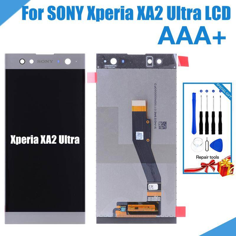 6.0 ''ต้นฉบับสำหรับ Sony Xperia XA2 Ultra LCD หน้าจอสัมผัส Digitizer ...