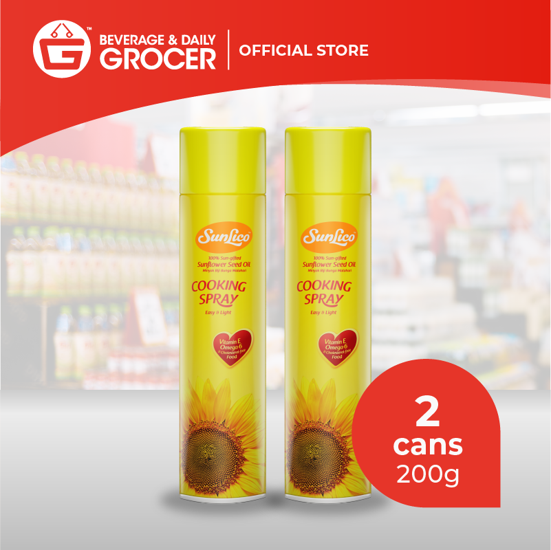 SunLico Cooking Oil Spray 200g (2 x 200g) 2 Cans | Lazada
