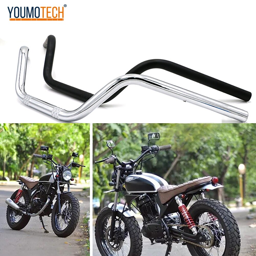 Scrambler Style Handlebars | Reviewmotors.co