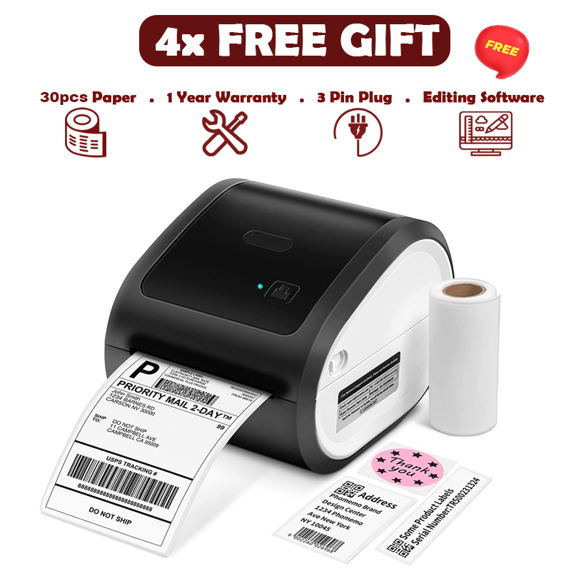 D520 Bluetooth Thermal Printer Zero Second Delay Phone Fast Printing ...