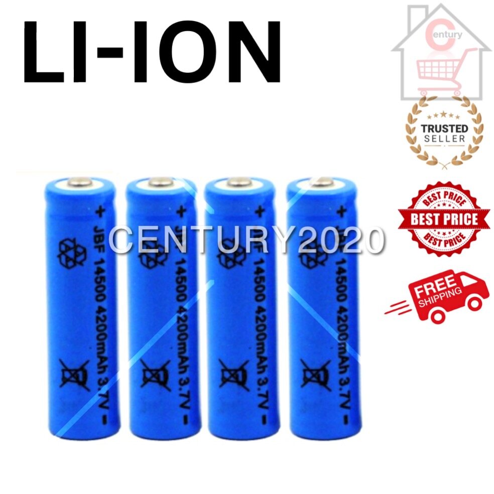 LI-ION Rechargeable AA Battery XY14500 1200mAh 3.7V Battery 1pcs | Lazada