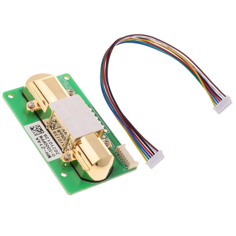 DC4-6V NDIR MH-Z14A Carbon Dioxide Sensor CO2 Gas Induction Module 0 ...