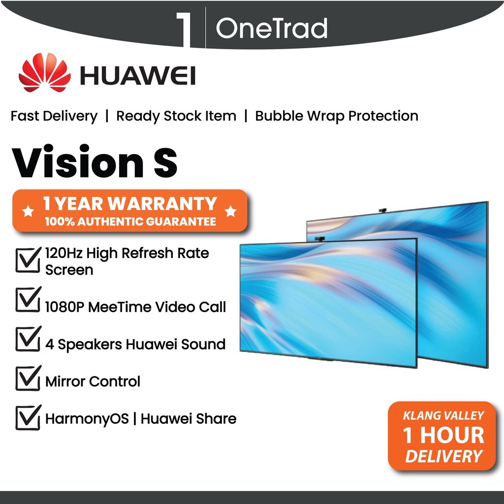 Huawei Vision S 65 inch 4K Display Smart TV | Lazada