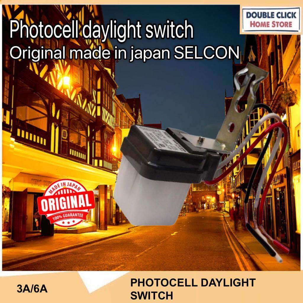 Selcon 3A,6A Photocell Daylight Switch (Original Japan) | Lazada