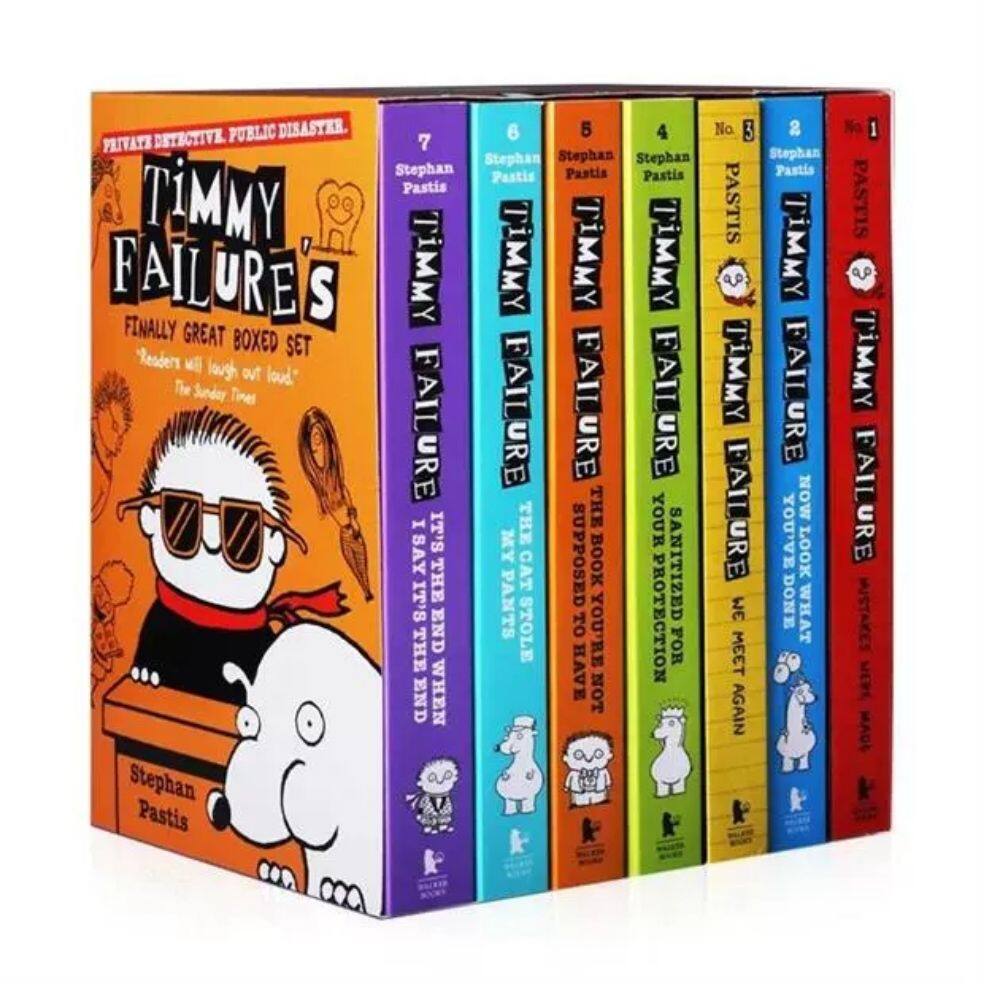 GENUINE TIMMY FAILURE BOX SET 7 BOOKS | Lazada