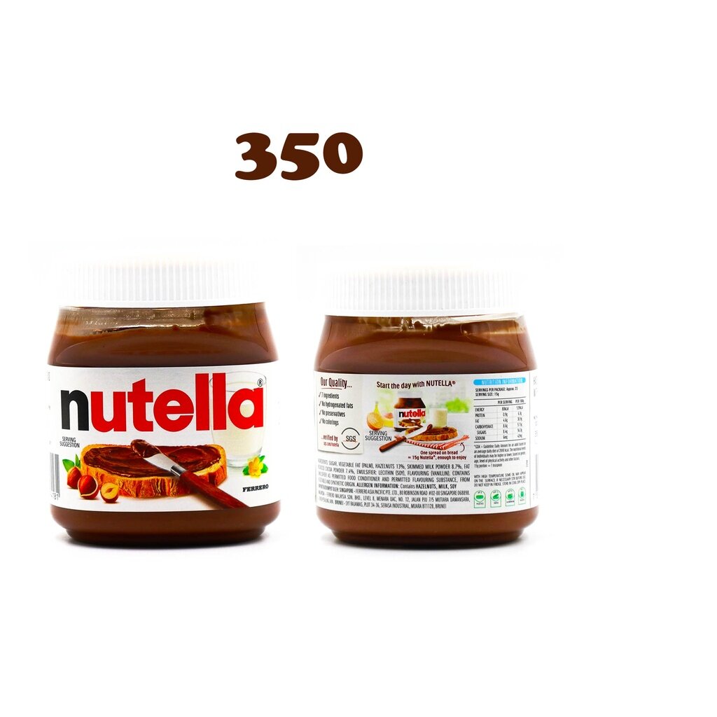 Nutella Hazelnut Chocolate Spread Nutella Hazelnut Spread 200GM 350GM ...