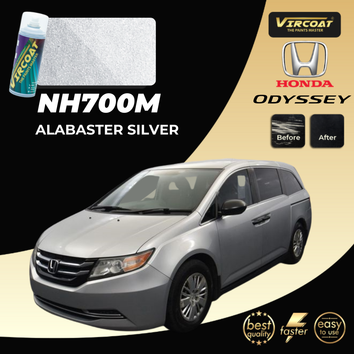 [Honda Odyssey] Touch Up Paint All Colors/2K Car Paint|Cat Bancuh ...