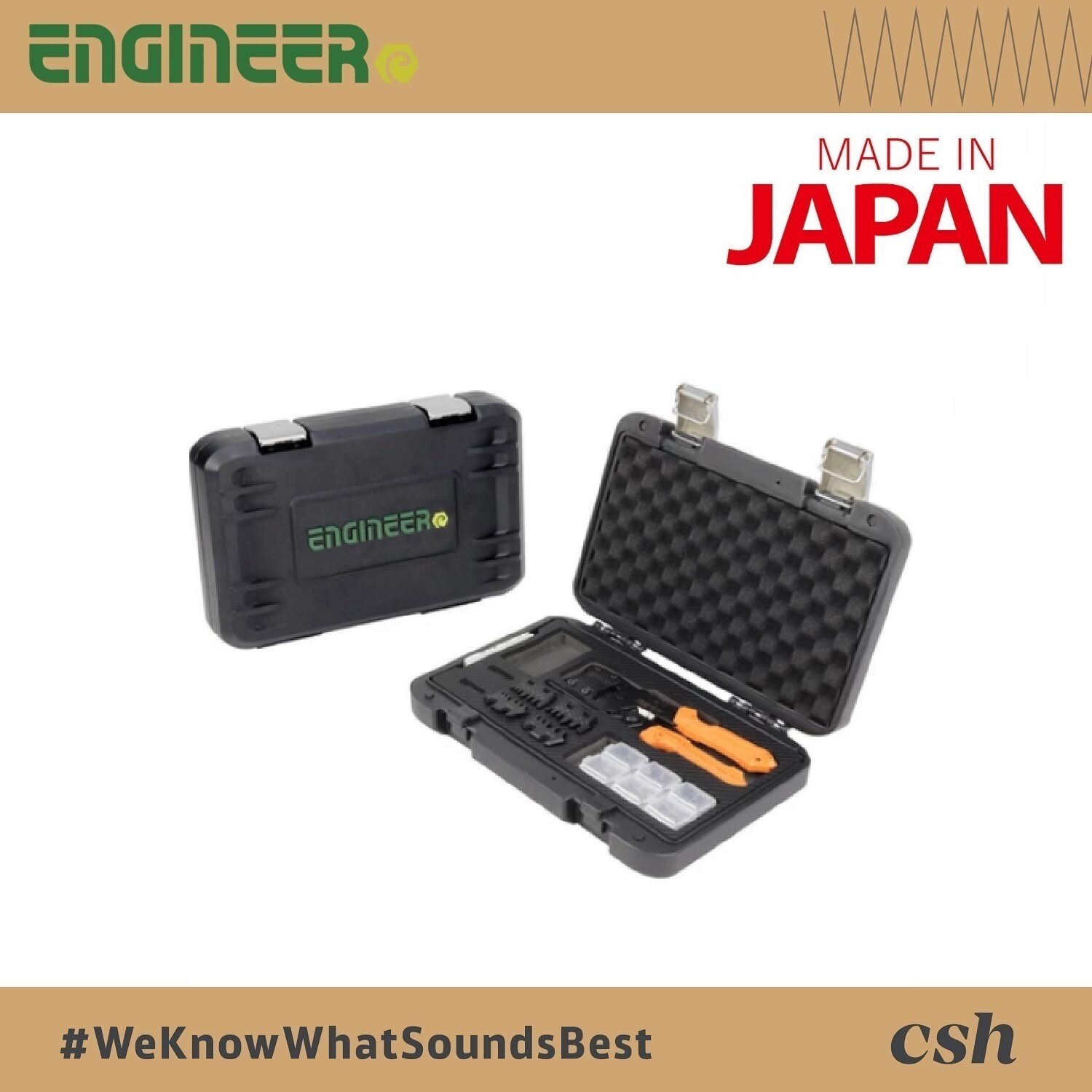 ENGINEER PAD02 Handy Crimp Tool Complete Set (Made In Japan) | Lazada