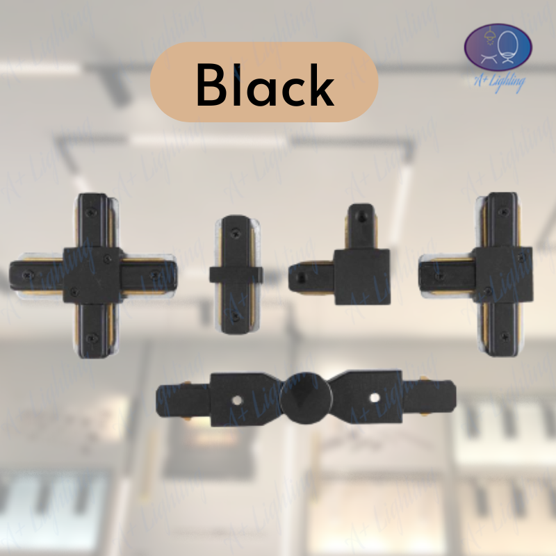 LED TRACK JOINT CONNECTOR TRACK LIGHT BAR RAIL TRACK LIGHTING SPOTLIGHT ...