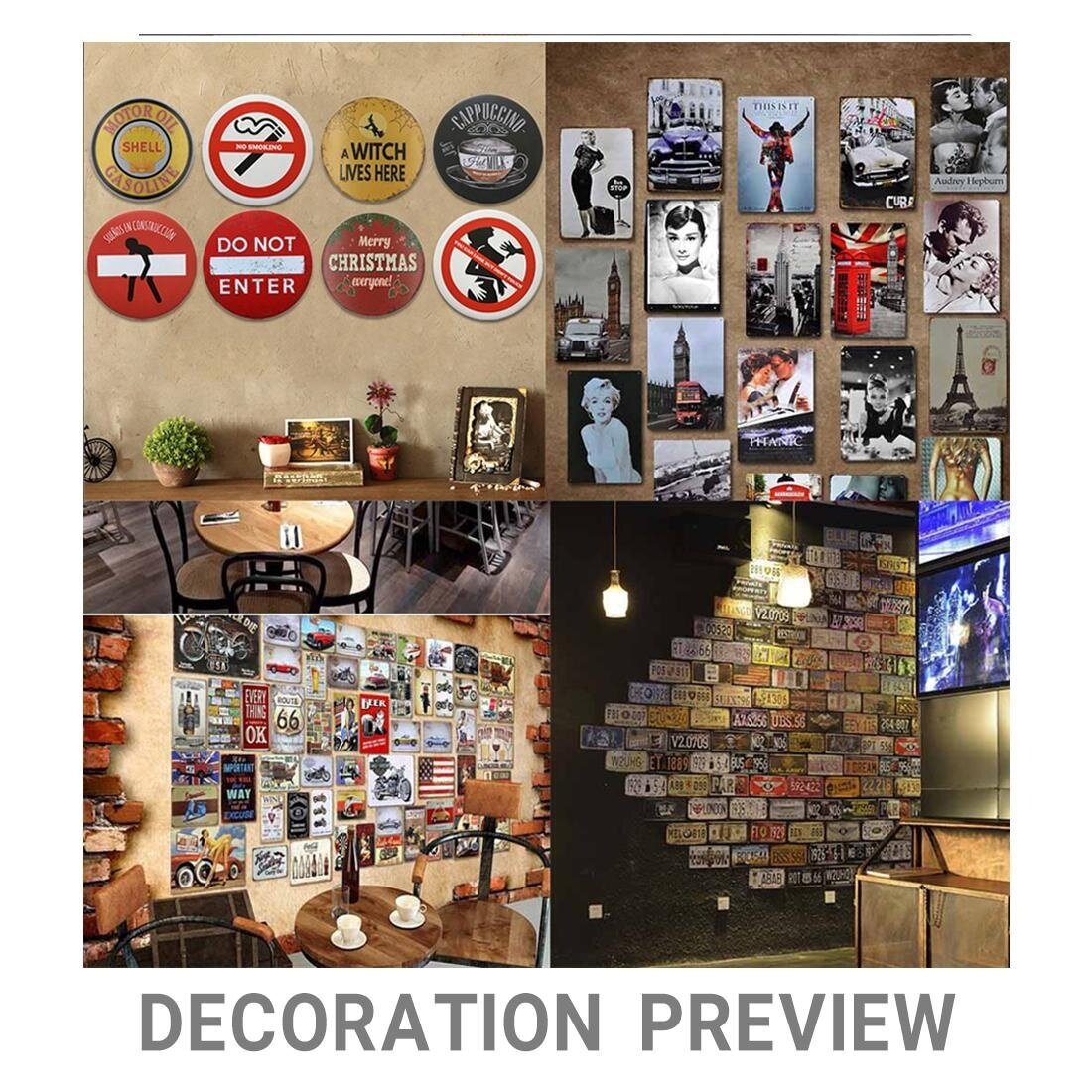 โค-Cola ขวดโลหะทรงกลม,ป้ายโลหะดีบุกสำหรับตกแต่งผนังโรงรถบาร์ผับ ...