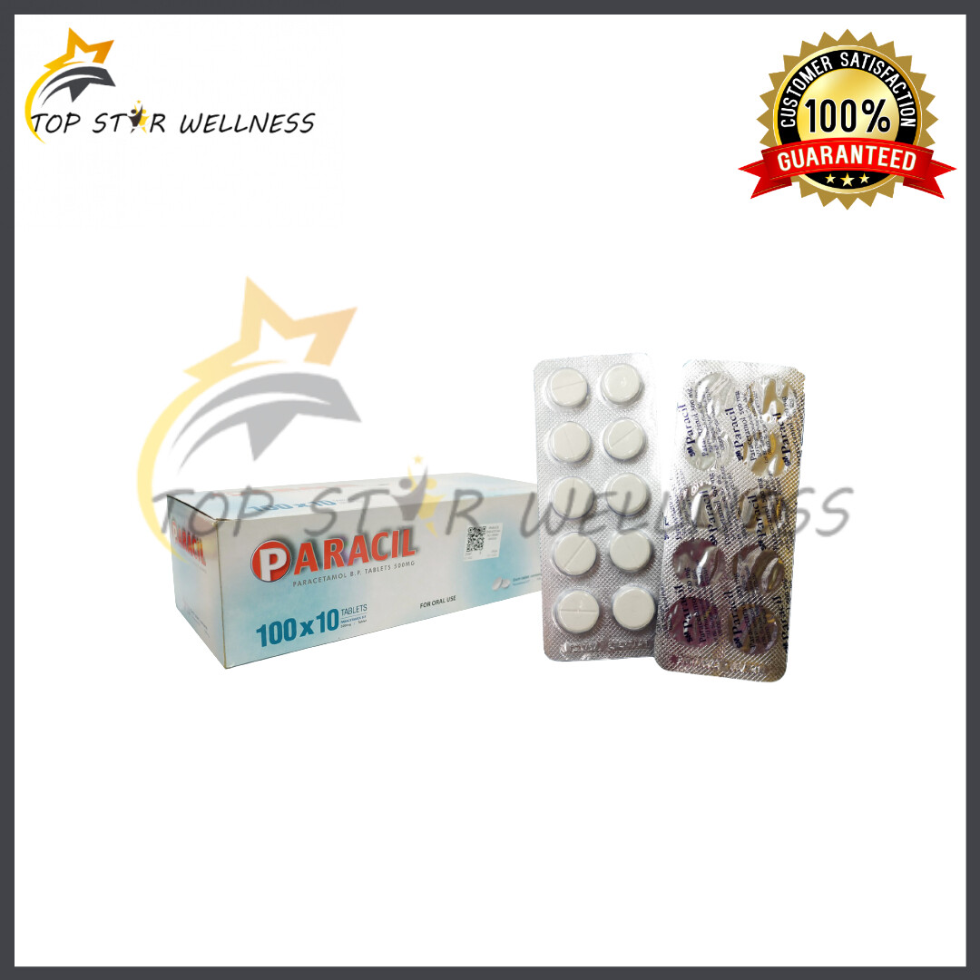 Paracil Paracetamol 500mg 1 X 10's (Exp: 05/2025) | Lazada