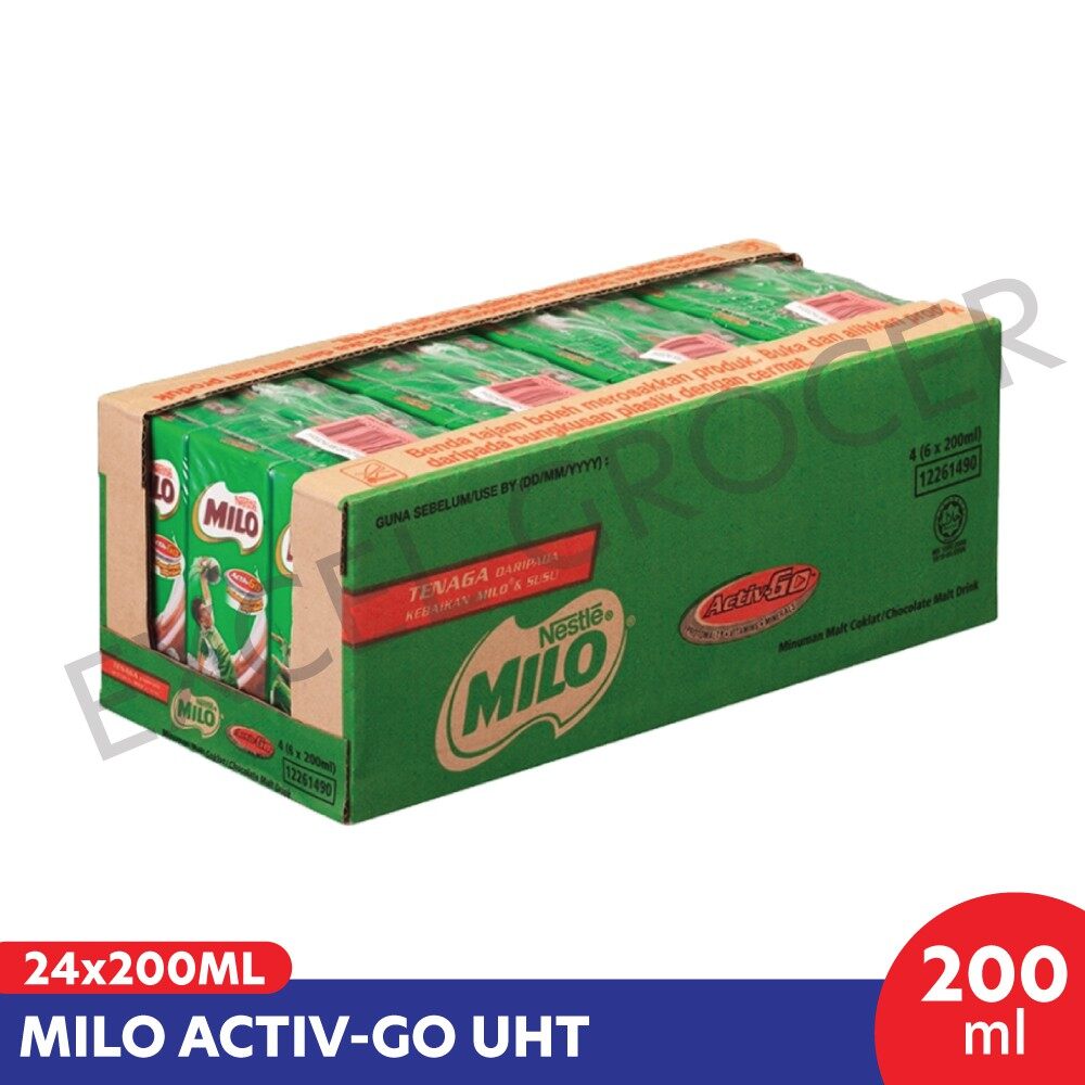 Milo Original RTD Box 4 x 6 x 200ml | Lazada