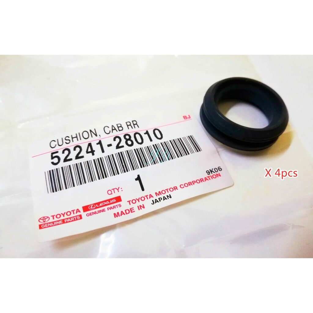 [Original] (4pcs/set) Toyota Estima ACR50 Cross Member Bush (52241 ...