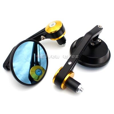 Motorcycle Mirror Handle Bar End Side Rearview Mirrors For HONDA CB650R ...