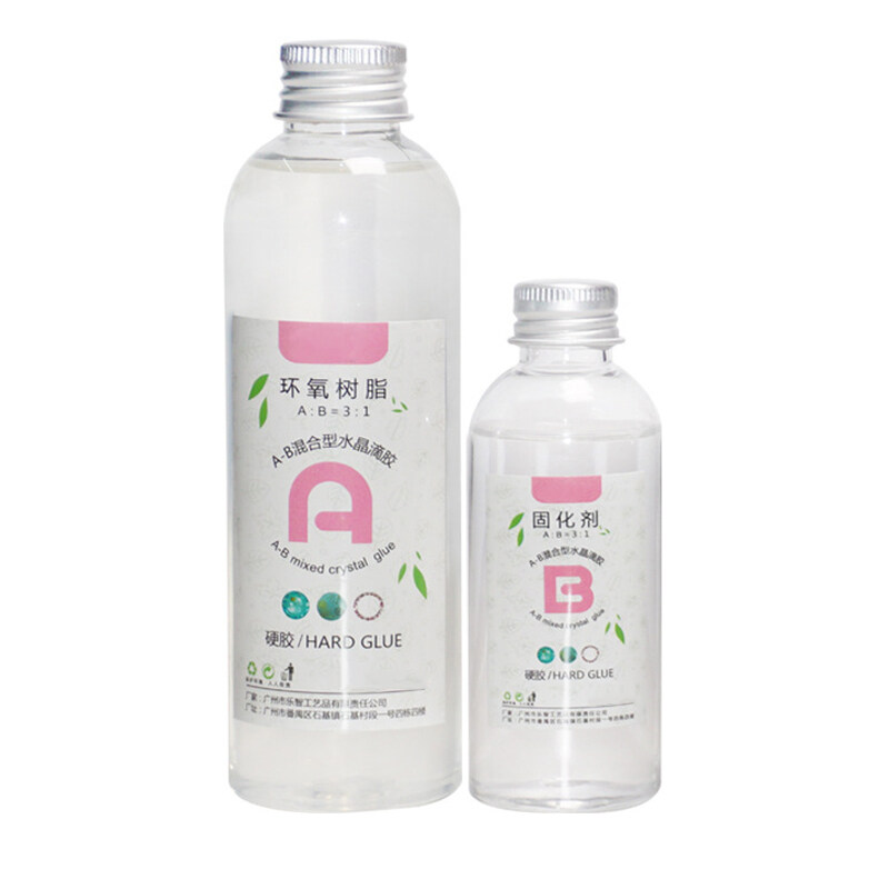 2.5:1 Volume Crystal Glue Tool Transparent No Whitening Epoxy 100G ...