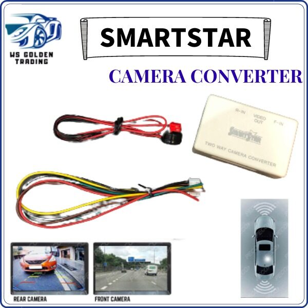 SmartStar 2 Ways Camera Converter Control Box Front & Reverse Camera ...