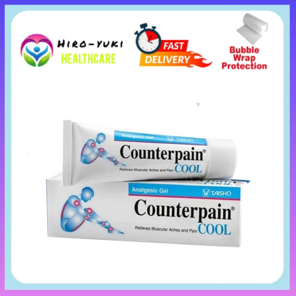 Counterpain Cool 60g-tear joint muscle ligament, bruising, lower back ...