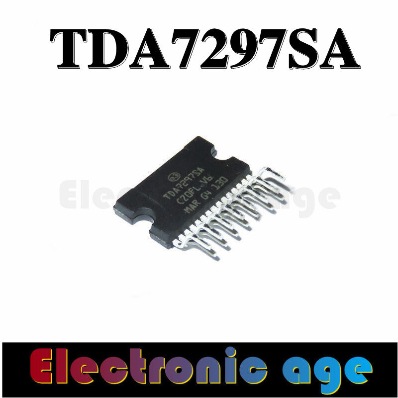 5pcs Original TDA7297SA TDA7297 ZIP15 Dual Channel Audio Amplifier Chip IC | Lazada PH