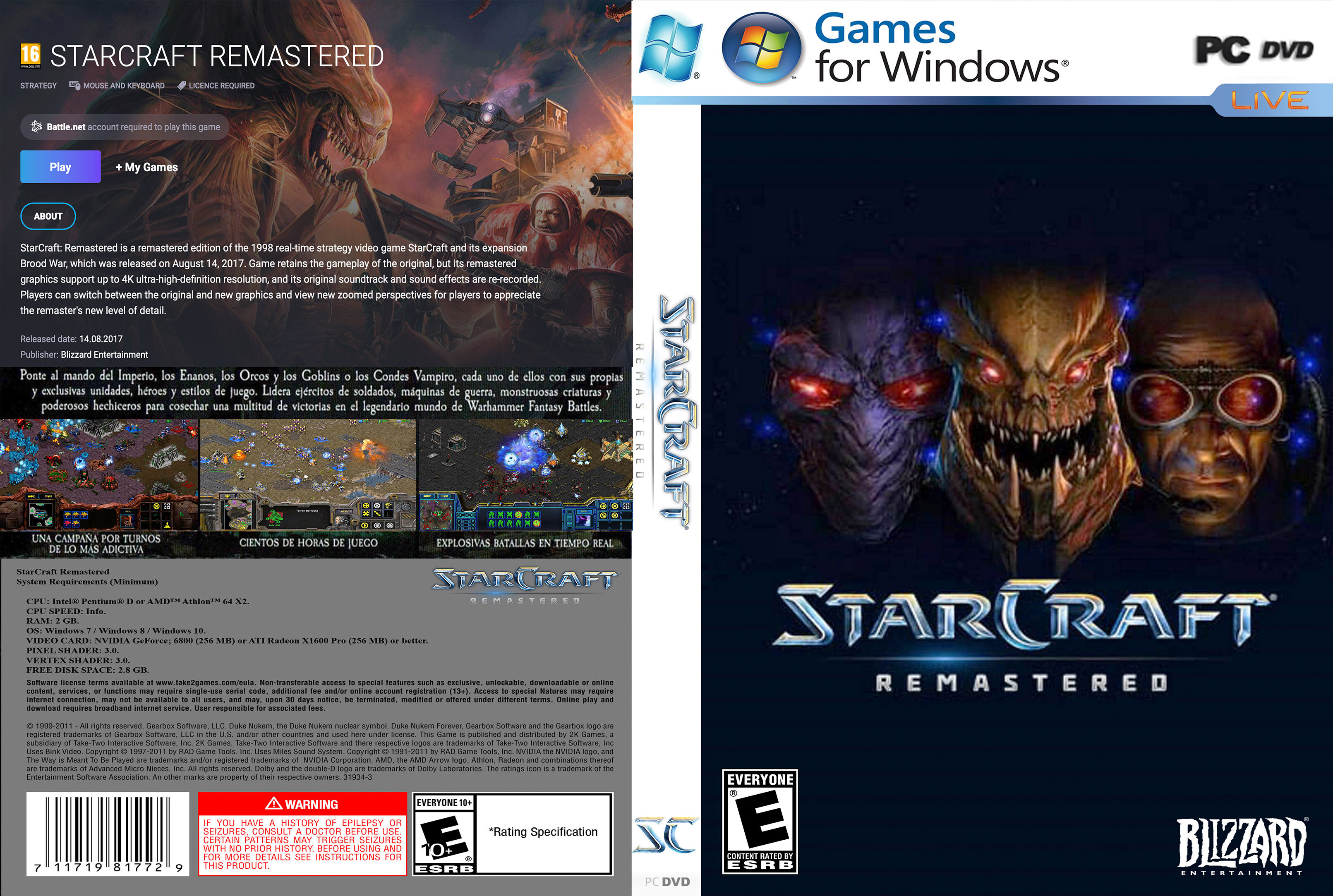 Starcraft Remastered PC GAME [Offline INSTALLATION] | Lazada