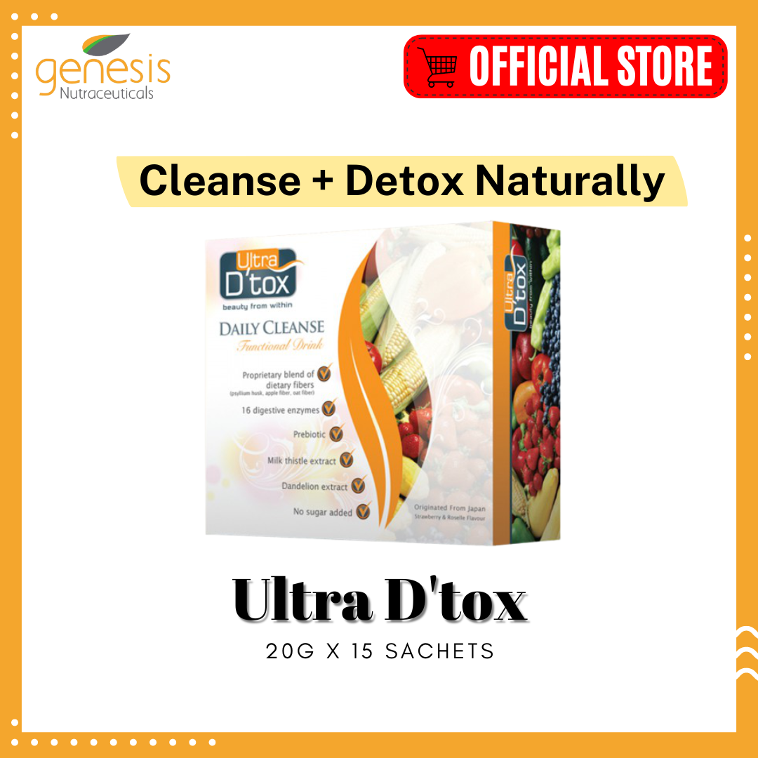 Ultra D'tox Daily Cleanse (Detox & Digestive Care) (20gm X 15 sachets ...