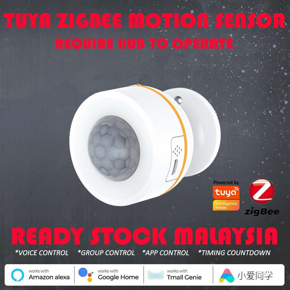 I&T EMPIRE_Tuya Zigbee PIR Motion Sensor Smart Human Body Sensor Wireless Motion Detector ...