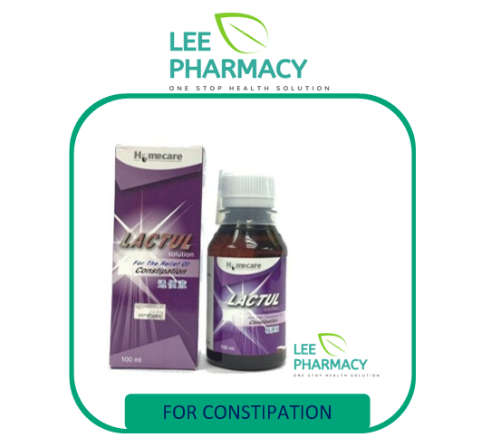 Homecare Lactul Solution (For relief constiptaion) 100mL | Lazada