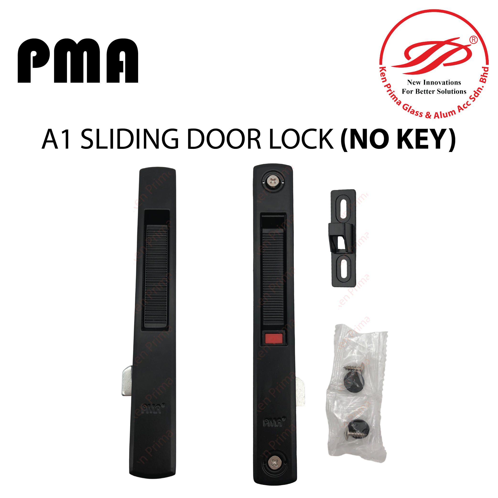 Ken Prima PMA A1 25mm Sliding Door Lock NO KEY | Lazada