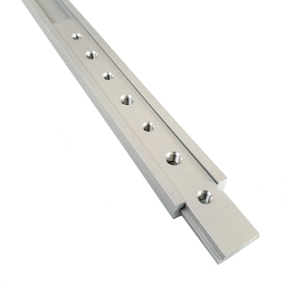 ใหม่ M6 M8 200มิลลิเมตรสไลด์แผ่นสำหรับ T-Slot T-Track Miter ติดตามสล็อต ...
