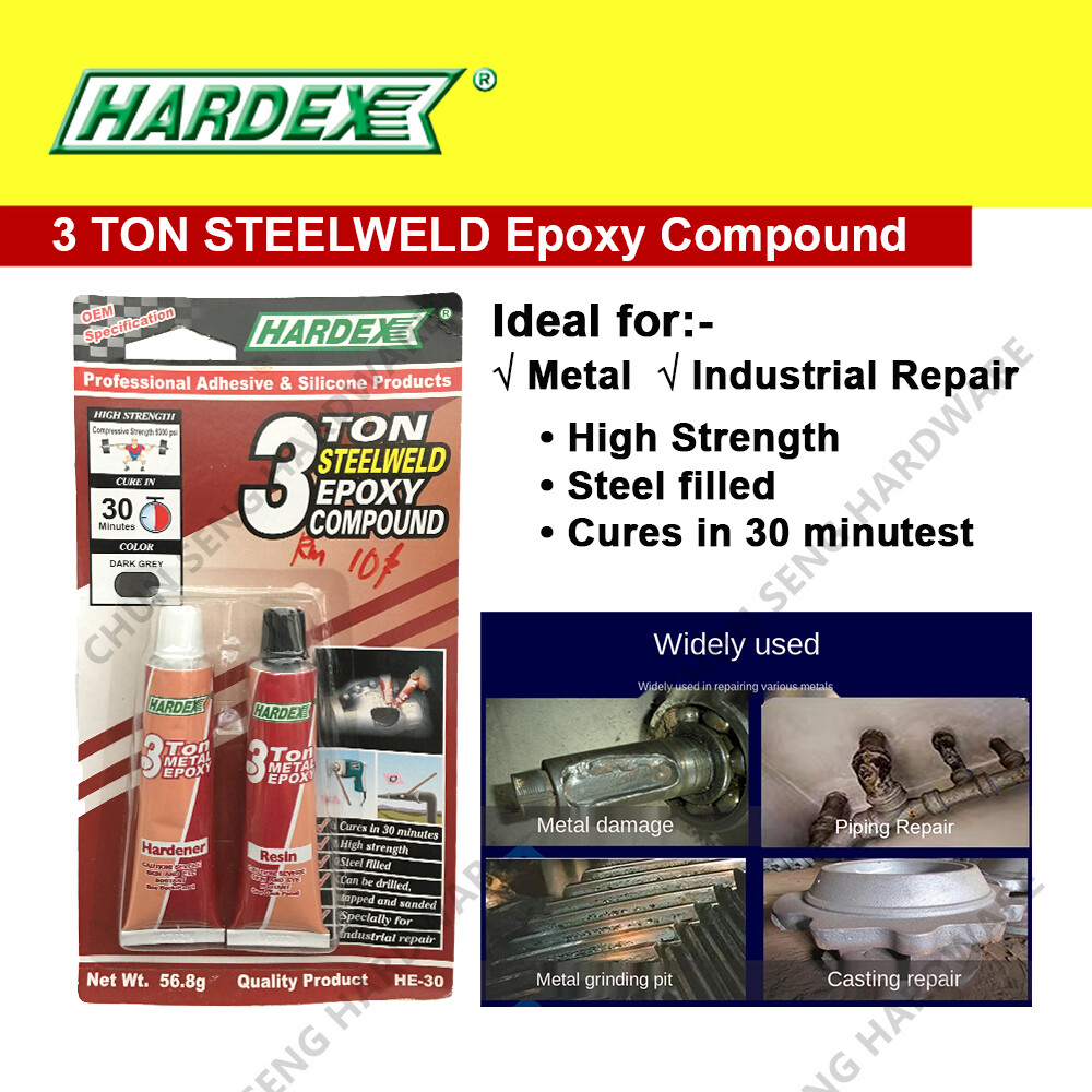 HARDEX 3 TON Steelweld Epoxy Compound | Lazada