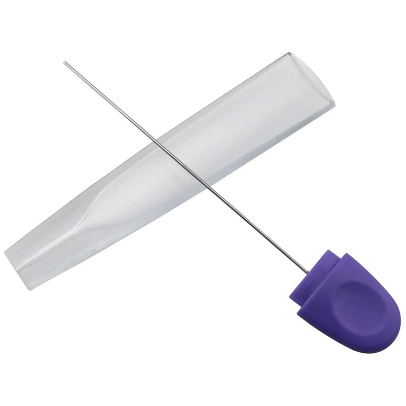 Cake Tester 158mm Stainless Steel Needle Cake Baking Tools Purple Cake ...