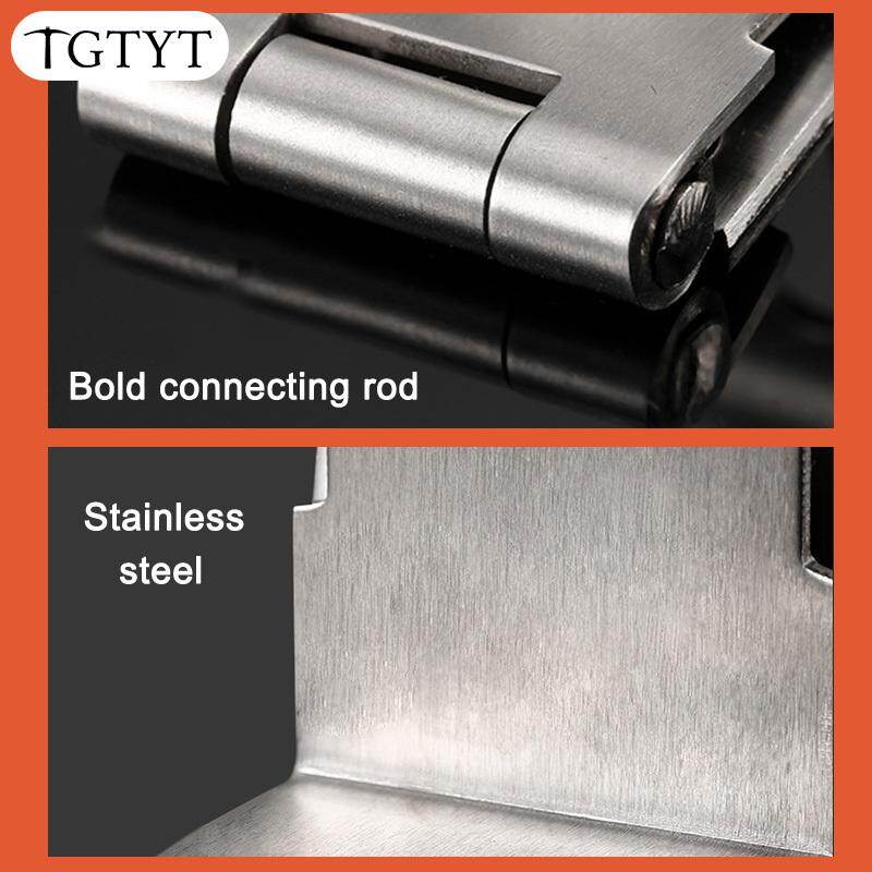 TGTYT สแตนเลสลวดเย็บบานพับประตูประตู Shed สลักล็อคสำหรับกุญแจ - TGTY ...