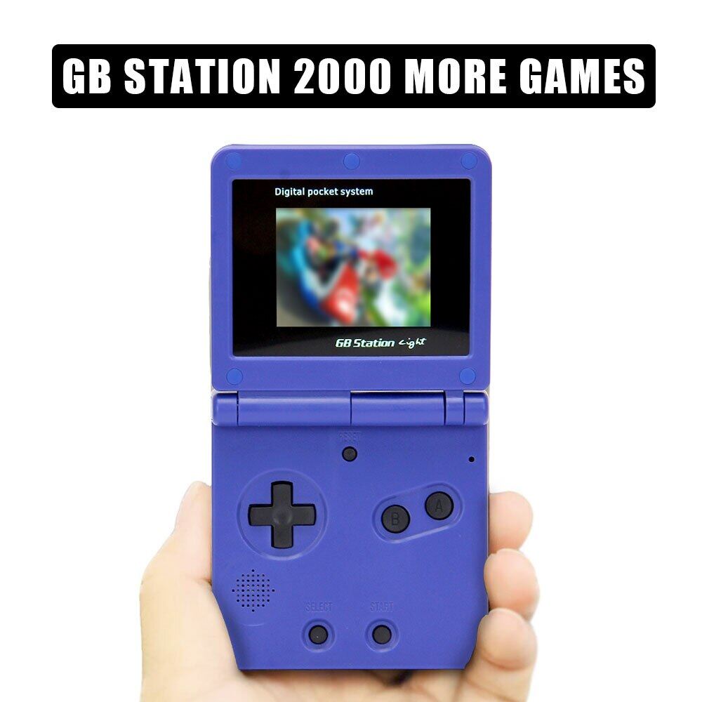 Mini Game Console GB Station Light Boy Handheld Game Player 8-Bit Game ...