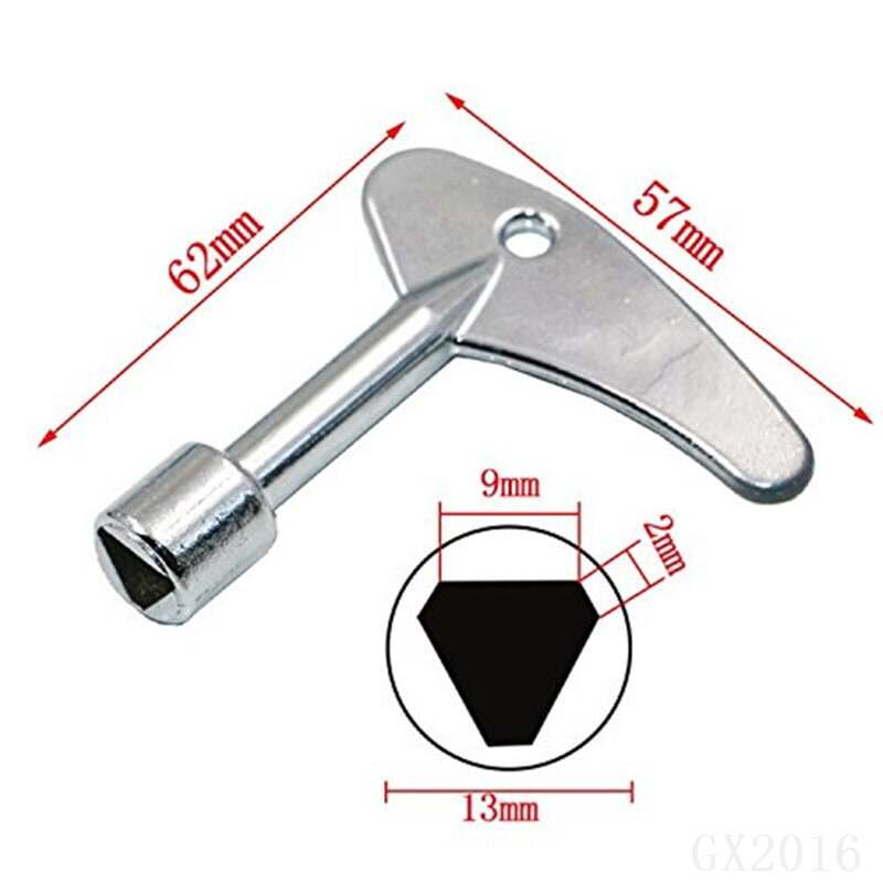 2 Pcs Metal Triangle Socket Spanner Key ,Electrical Cupboard Key ...