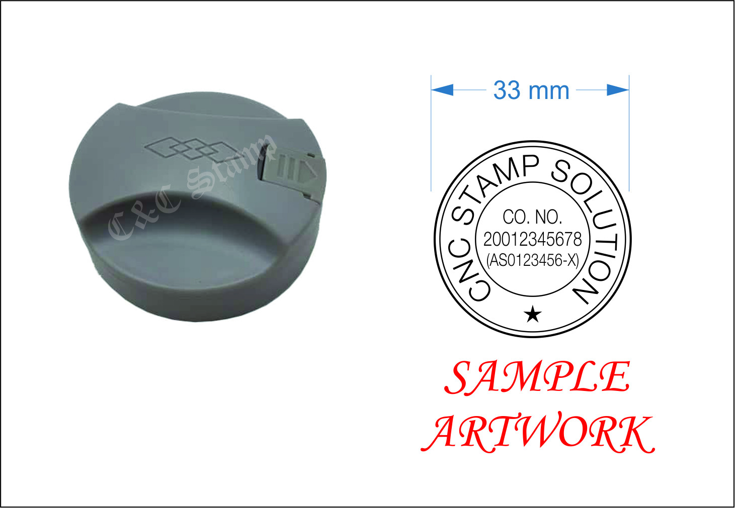 Rubber Stamp / Cop Bulat /Cop Syarikat / Company Stamp | Lazada